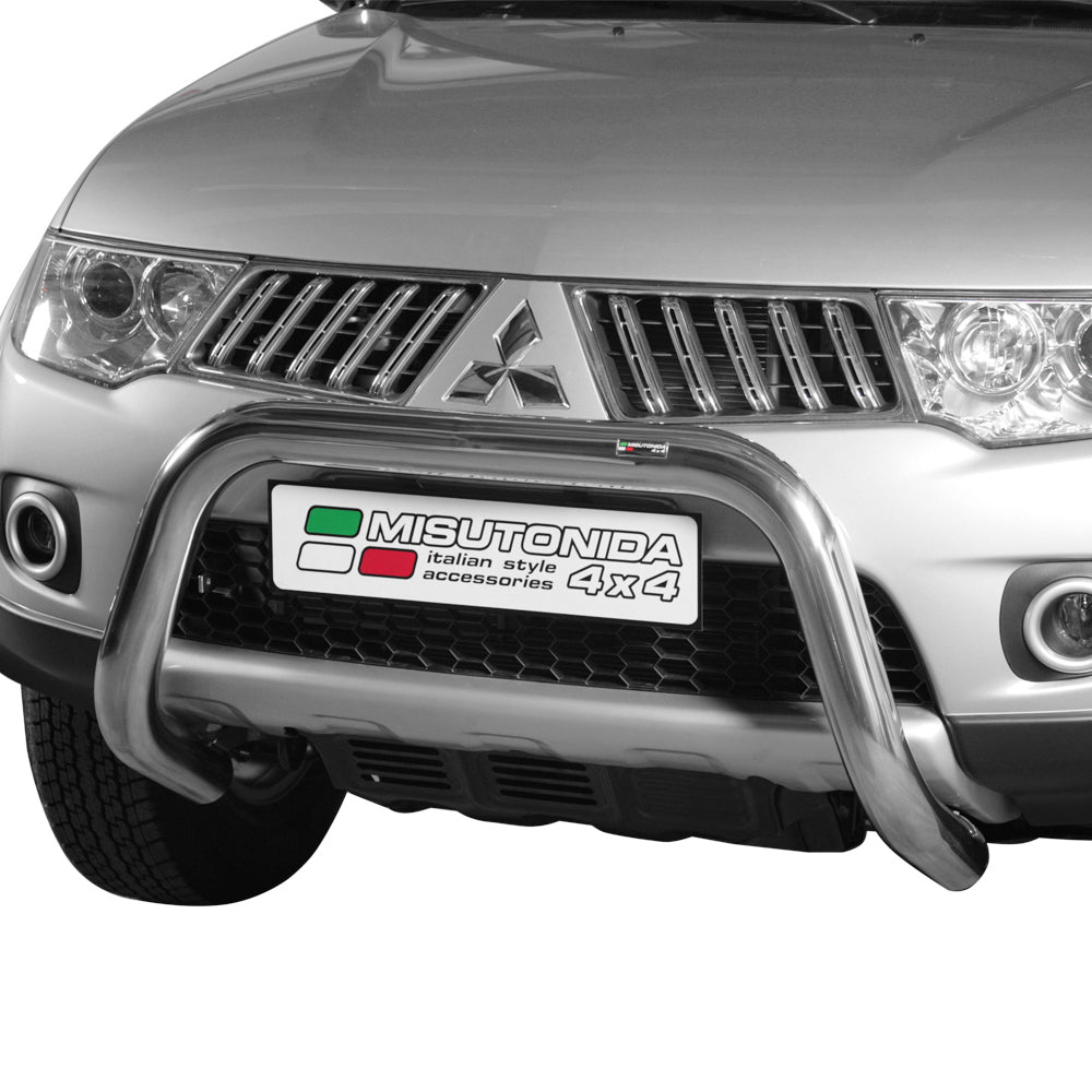 Mitsubishi L200 2005-2015 Stainless Steel Bull Bar (without Plastic ...