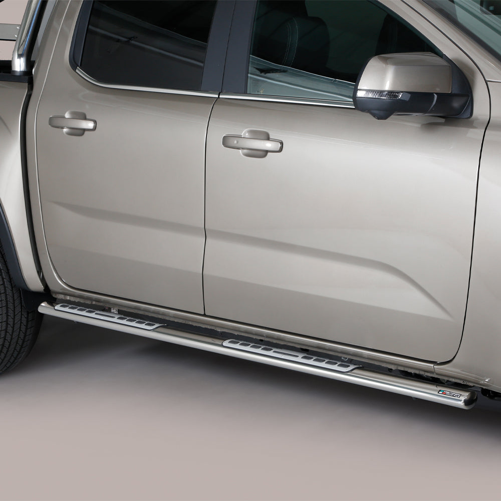 VW Amarok 2023- Misutonida Stainless Steel Side Steps – 4x4 Bitz