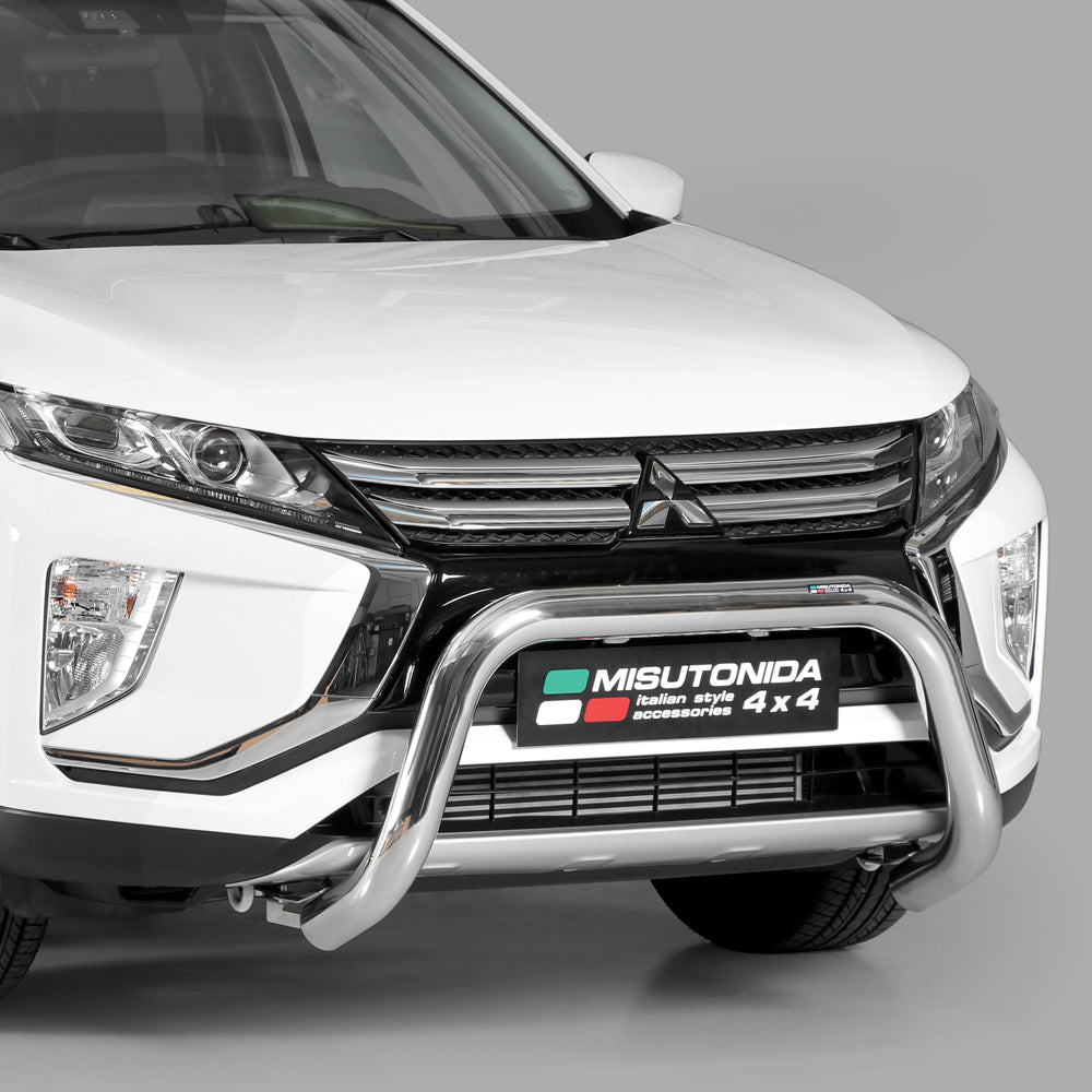 Mitsubishi Eclipse Cross 2018- Stainless Steel Bull Bar – 4x4 Bitz
