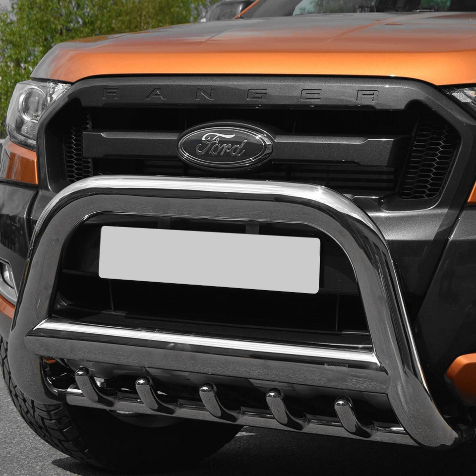 Ford Ranger 2012-2019 Stainless Steel A-Bar with Axle Bars – 4x4 Bitz
