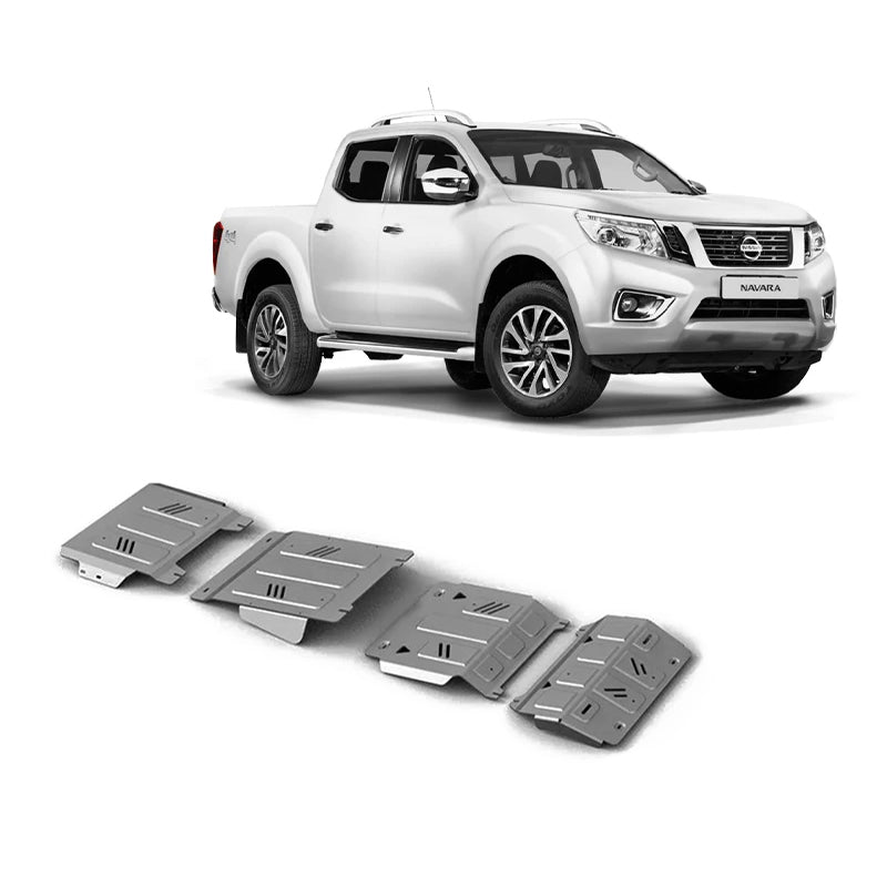 Nissan Navara NP300 4mm Alloy Underbody Protection Kit – 4x4 Bitz