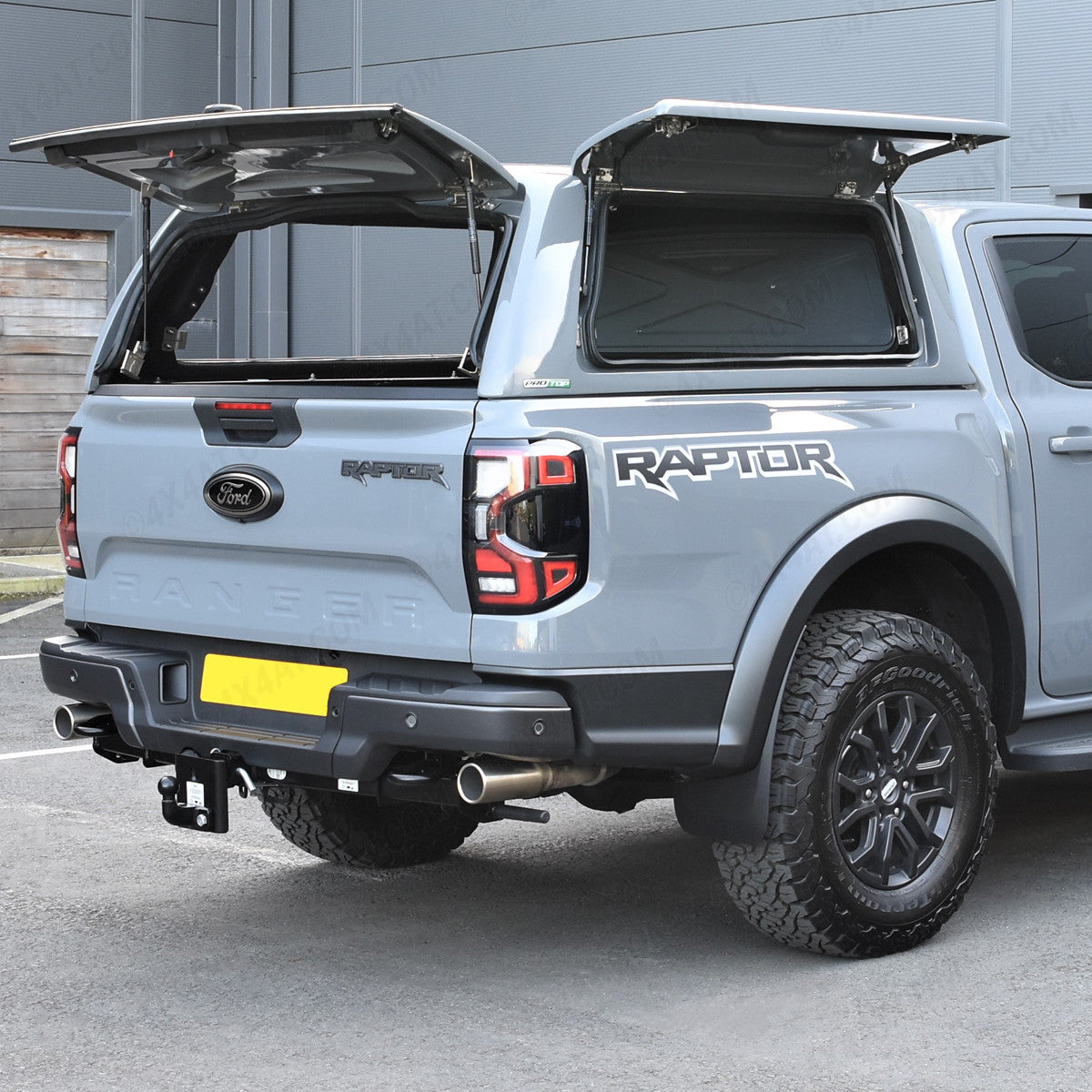 Ford Raptor 2023- ProTop Gullwing Hardtop with Solid Tailgate – 4x4 Bitz
