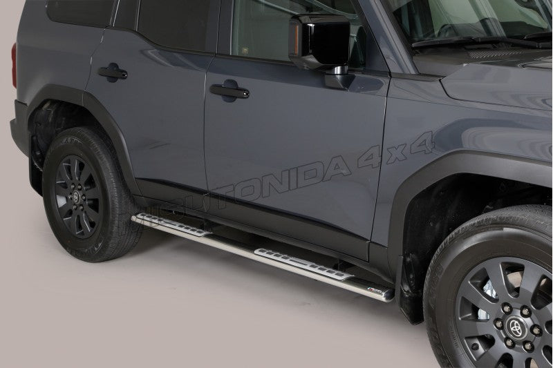 Toyota Land Cruiser 250 2025+ Misutonida Side Steps Stainless Steel ...